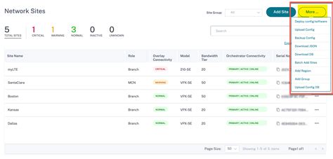 Network Home Citrix SD WAN Orchestrator