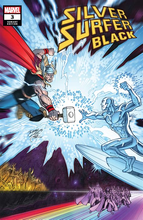 Silver Surfer Black 2019 3 Variant Comic Issues Marvel