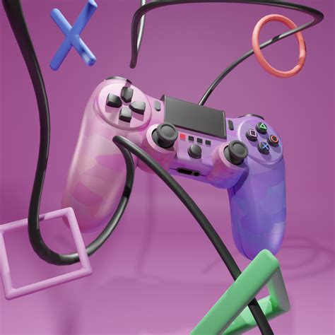 Ps4blendercontroller3d On Behance