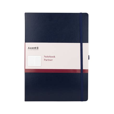 Книга записна Axent Partner Grand 295х210 мм A4 100 аркушів в клітинку