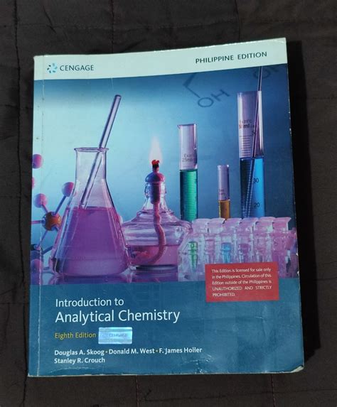 Introduction To Analytical Chemistry 8th Edition Hobbies And Toys