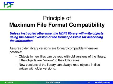 PPT HDF Update PowerPoint Presentation Free Download ID