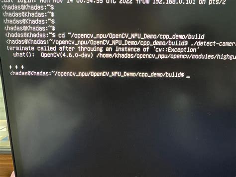 Vim3无法使用npu进行demo Vim3 Khadas Community