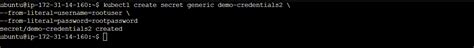 how to create and use kubernetes secrets cherry servers