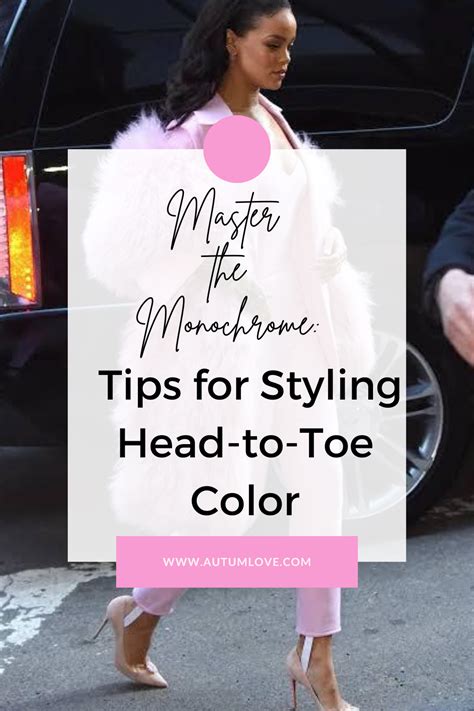 Mastering Monochromatic Outfits The Ultimate Guide To Styling One Color Looks Like A Celebrity