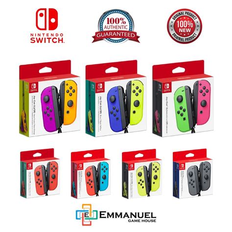 Nintendo Switch Official Joycon Joy Con Controller Color You Can Choose New Original