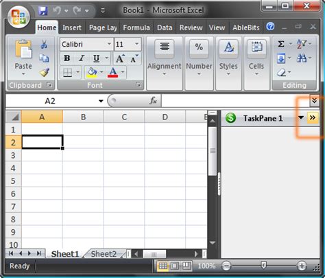 Advanced Excel Task Panes Add In Express 2009 Beta Enhancements