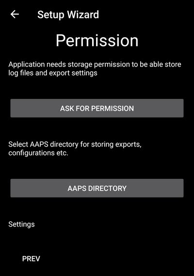 Aaps Setup Wizard — Androidaps 33 Documentation