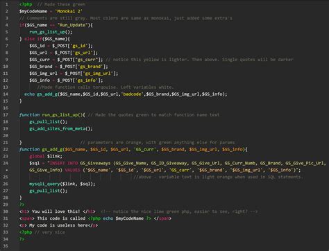 Github Thetermonokai 2 Monokai Atom Syntax Theme Best For Php