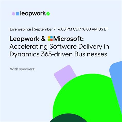 Leapwork On Linkedin D365 Webinar Microsoft Leapwork D365