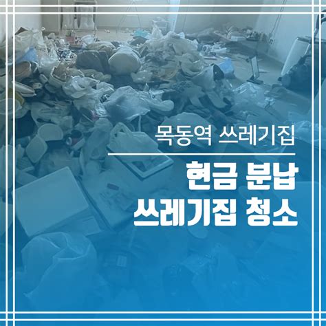 작업 후기 봄봄의 정리 쓰레기집 청소 폐기물 처리 유품정리 등 서비스 제공