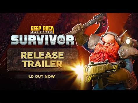 Univerzum Sa Rozrastá Vyšlo Deep Rock Galactic Survivor Centrumher