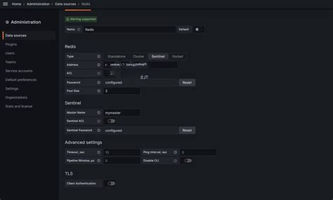 Redis Predefined Grafana Dashboard Id 12776 Doesnt Pick Up My