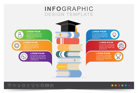 연구 과정 현대 인포 그래픽 템플릿 프리젠 테이션 비즈니스 인포 그래픽 템플릿 아이콘 세트 인포그래픽에 대한 스톡 벡터 아트 및 기타 이미지 Istock