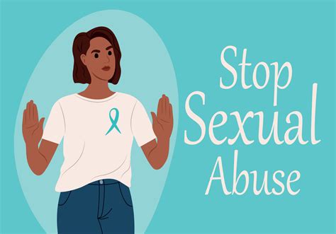Woman Against Sexual Violencesexual Assault Awareness Month Banner