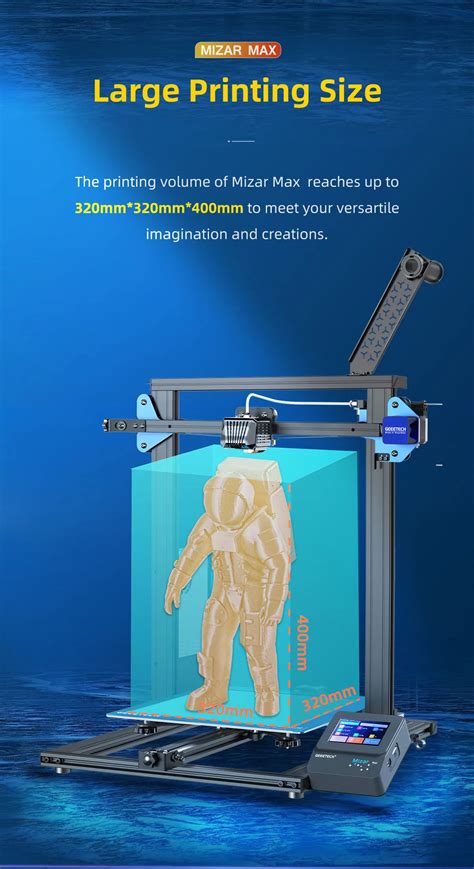 Geeetech Architecture Model 3d Fdm Printer High Precision Printing Ce