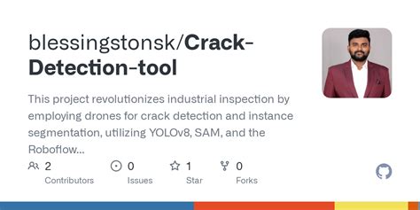 GitHub Blessingstonsk Crack Detection Tool This Project Revolutionizes Industrial Inspection