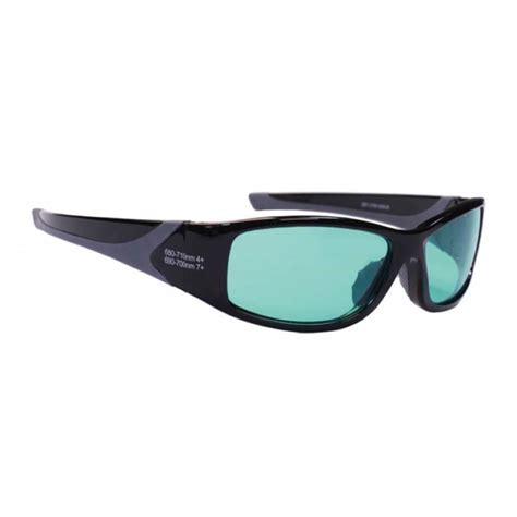 Ls Rby 808 Wrap Around Ruby Polycarbonate Filter Laser Safety Glasses