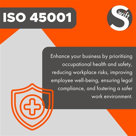 Swift Certification Limited On Linkedin Iso45001