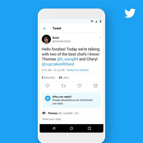 Twitter : comment choisir qui peut répondre à ses tweets
