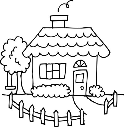 House Clip Art Black And White Clip Art Library