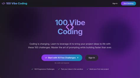 100 Vibe Coding Build Projects Through Ai Challenges Chatgate