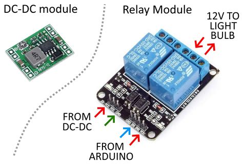One 12V Battery And Two DC DC Step Down Modules General Guidance Arduino Forum
