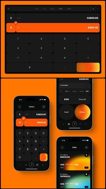 Currency Converter Ui Design For Money Transfer And Digital Payment