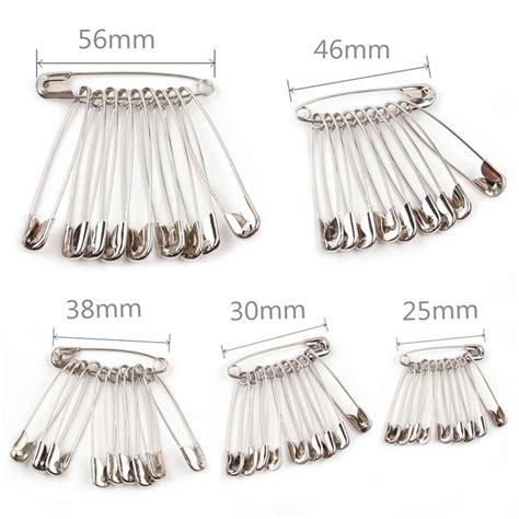High 100pcs Silver Tone Hijab Large Strong Safety Vicedeal