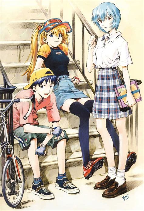 The Art Of Yoshiyuki Sadamoto Neon Genesis Evangelion Evangelion