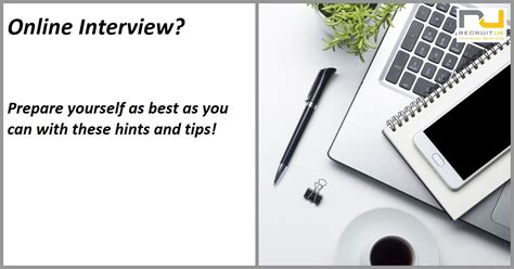 Online Interview Hints And Tips