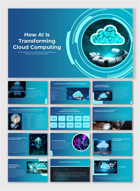 How Ai Is Transforming Cloud Computing Presentation Themes