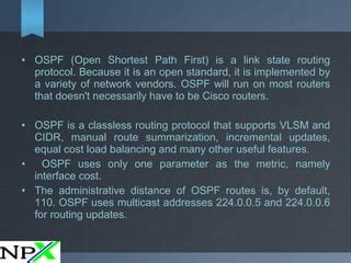 OSPF Overview PPT