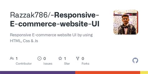 Github Razzak786 Responsive E Commerce Website Ui Responsive E Commerce Website Ui By Using