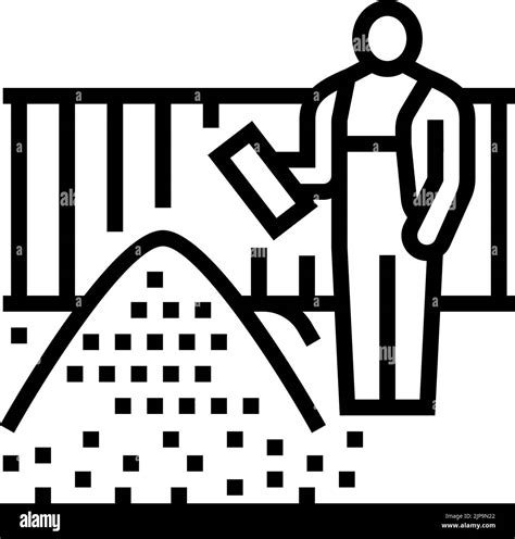 Resin Bound Surfaces Line Icon Vector Illustration Stock Vector Image And Art Alamy