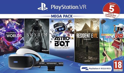 Sony Playstation Vr Headset V2 Camera V2 5 Downloadable Games Mega