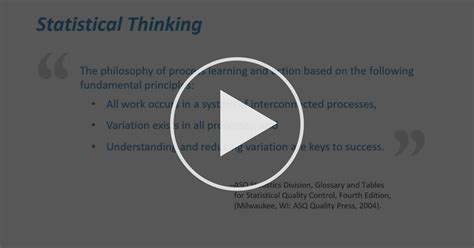 What Is Statistical Thinking Module 1 Statistical Thinking And