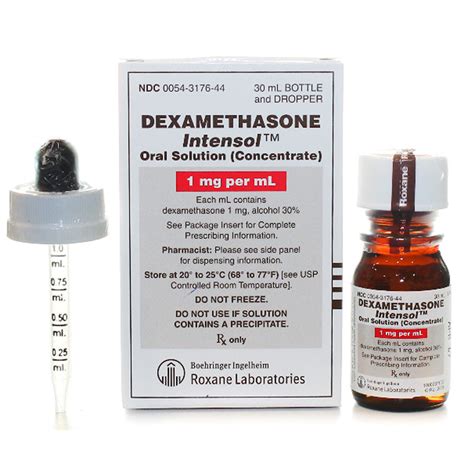 Hikma Dexamethasone Intensol Drops 30 Ml Bottle 1 Mgml Oral Solution