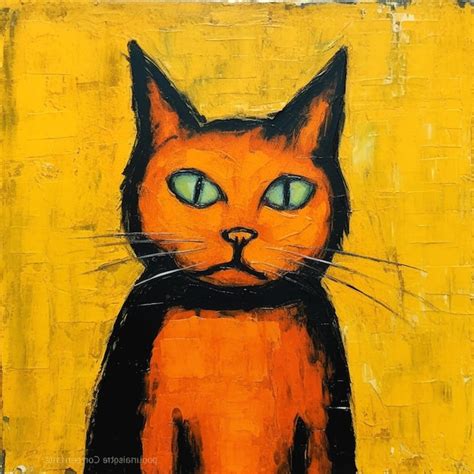 Premium Ai Image Visual Of Cat Premium Ai Image Visual Of Cat