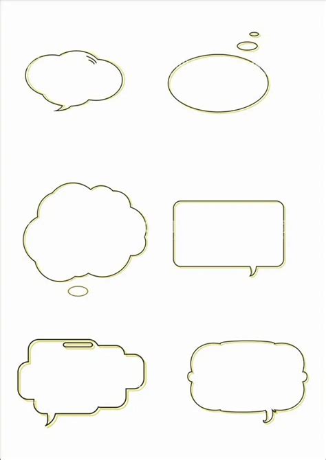 对话框简笔手绘聊天线框素材 源文件下载【酷图网】手绘 边框 对话框 简笔画 看群 明细 文件 纹理边框 线框 需求 精品 聊天框 请 花瓣网