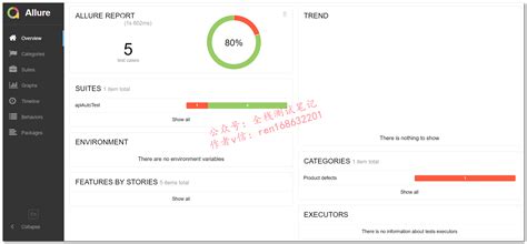 Java接口自动化系列（13）：windows下allure报告展示 全栈测试笔记 博客园