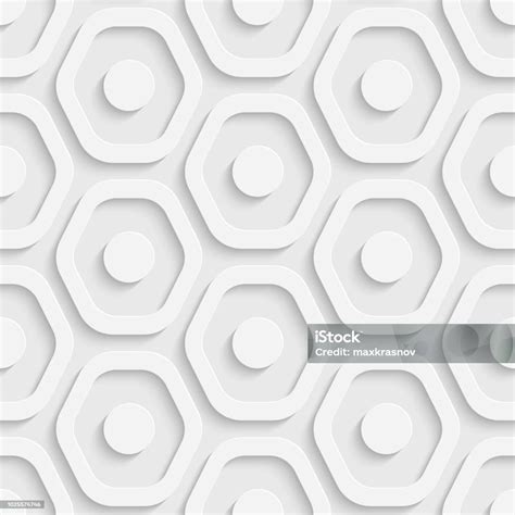 Seamless Hexagon Pattern Stock Illustration Download Image Now Circle Hexagon Loopable