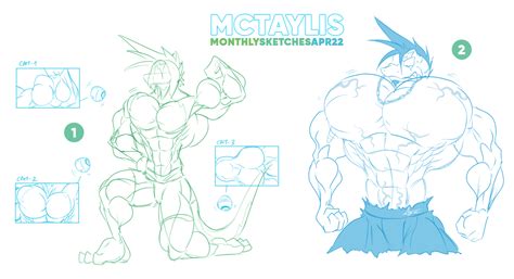 Monthly Sketches April 2022 By Mctaylis On Deviantart