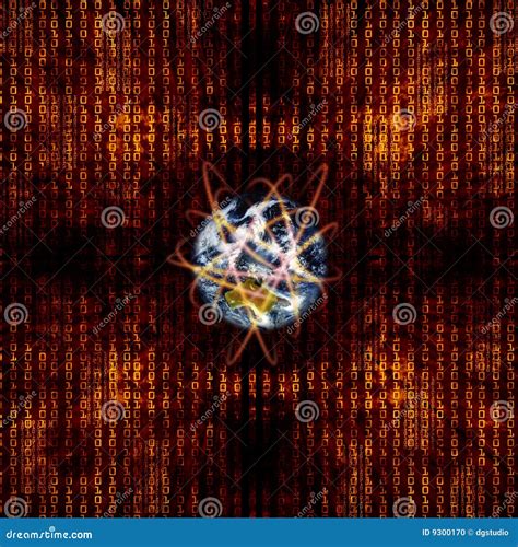 Binary Code Stock Illustration Illustration Of Digital 9300170
