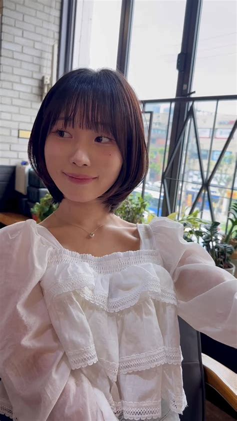 대치동미용실 아이디헤어대치점 백은정부원장 중단발펌 숏컷 레이어드컷 설레임을 더하다 단발레이어드의 정석 루나펌 ️중안부가 짧아보이는 효과와 얼굴이 작아보이는 효과까지