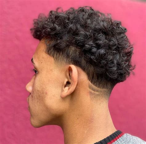 Taper Fade With Two Lines
