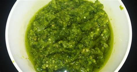 Resep Sambel Ijo Padang Oleh Khairunnisa Cookpad