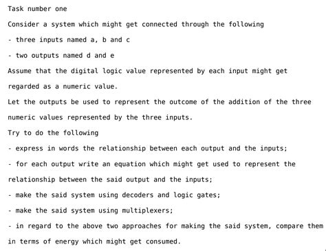 Solved Task Number OneConsider A System Which Might Get Chegg Com