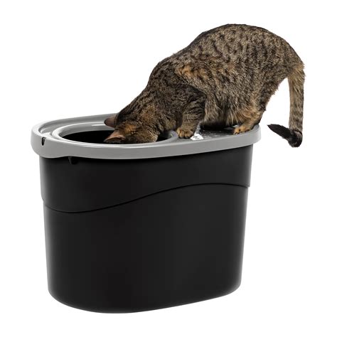 Iris Jumbo Litter Box With Litter Scoop At Richard Schrader Blog
