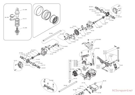 Yokomo Drift Racer Exploded Views DP DR1 RCScrapyard Radio Controlled Model Archive